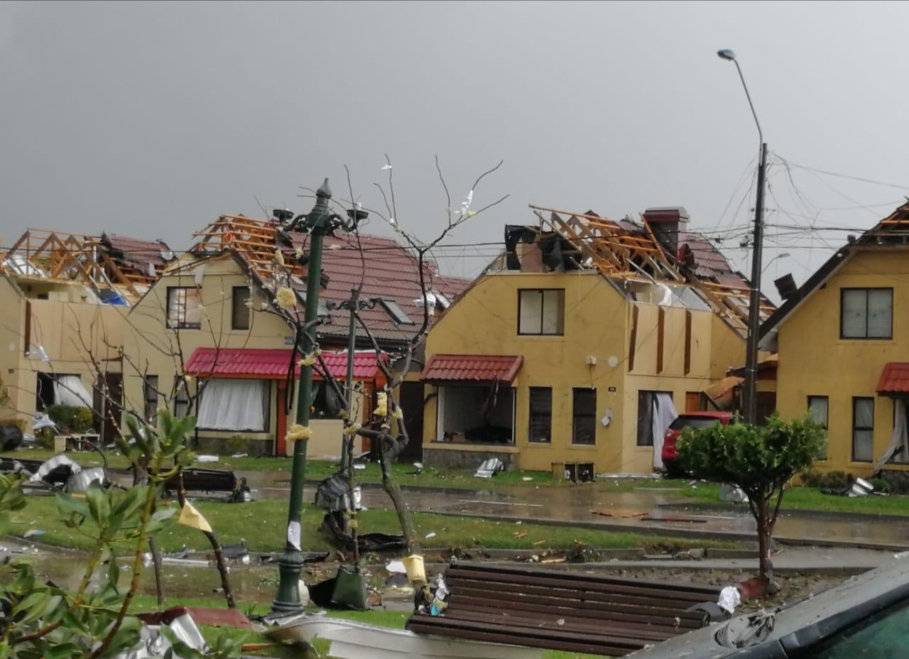 Tromba marina deja serios daños en Talcahuano y Concepción — Pudahuel
