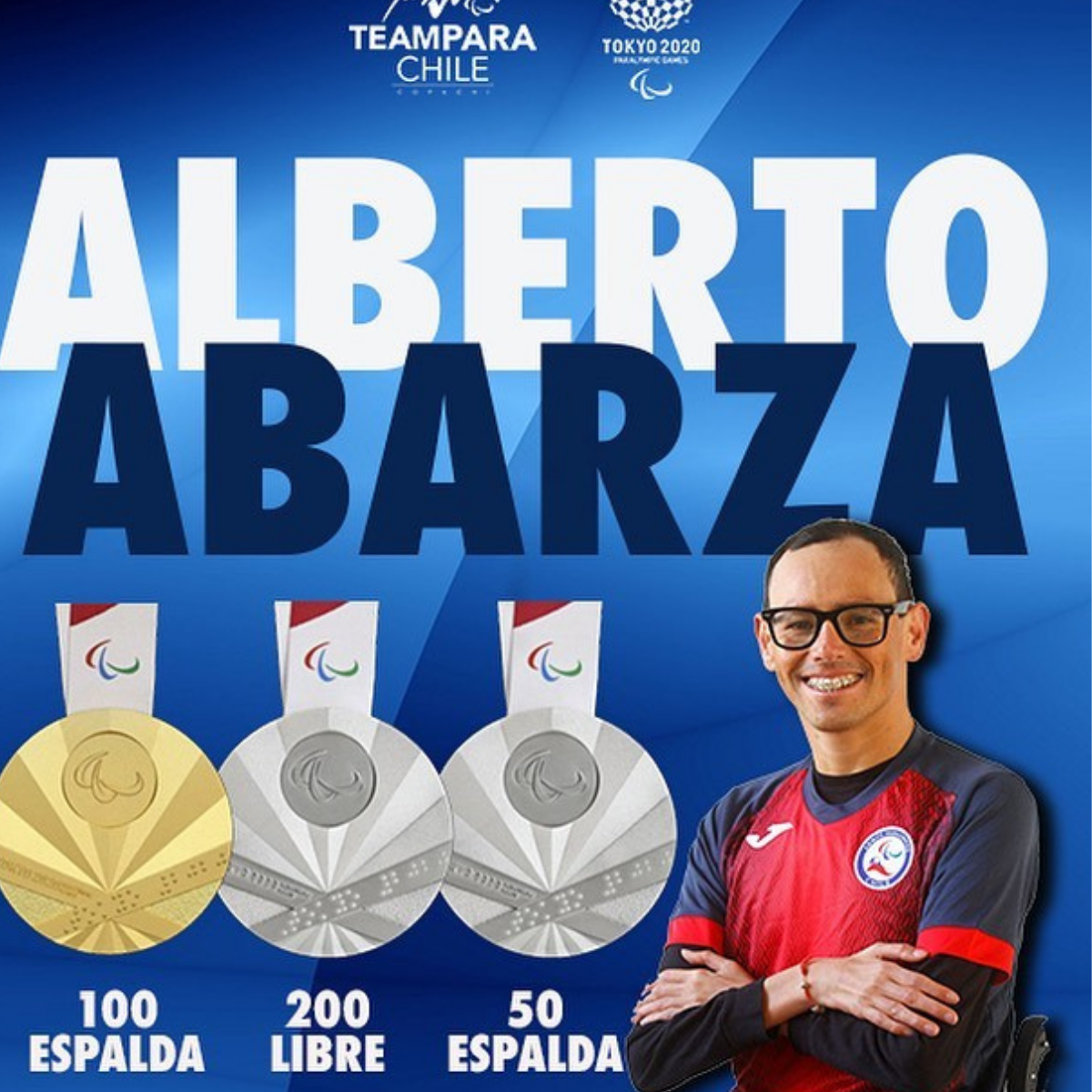 Alberto Abarza ganó medalla de plata en los Juegos Paralímpicos 2020 — Pudahuel