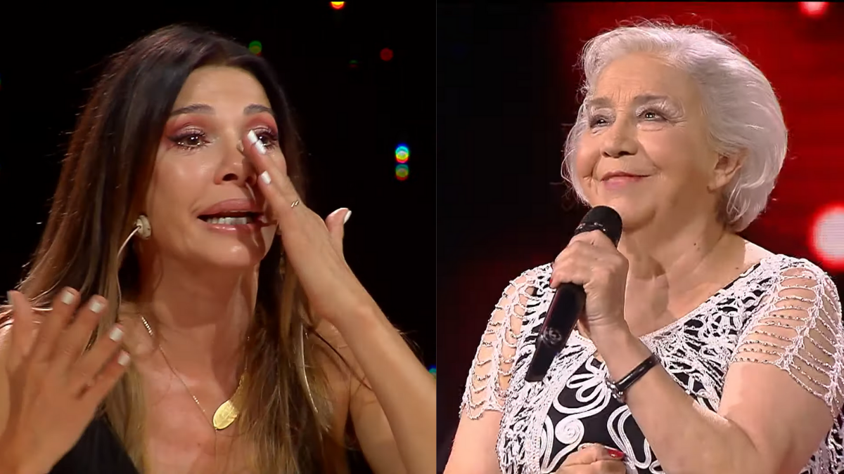 Mujer de 76 años conmovió a Catherine Fulop en "Talento Rojo" — Pudahuel