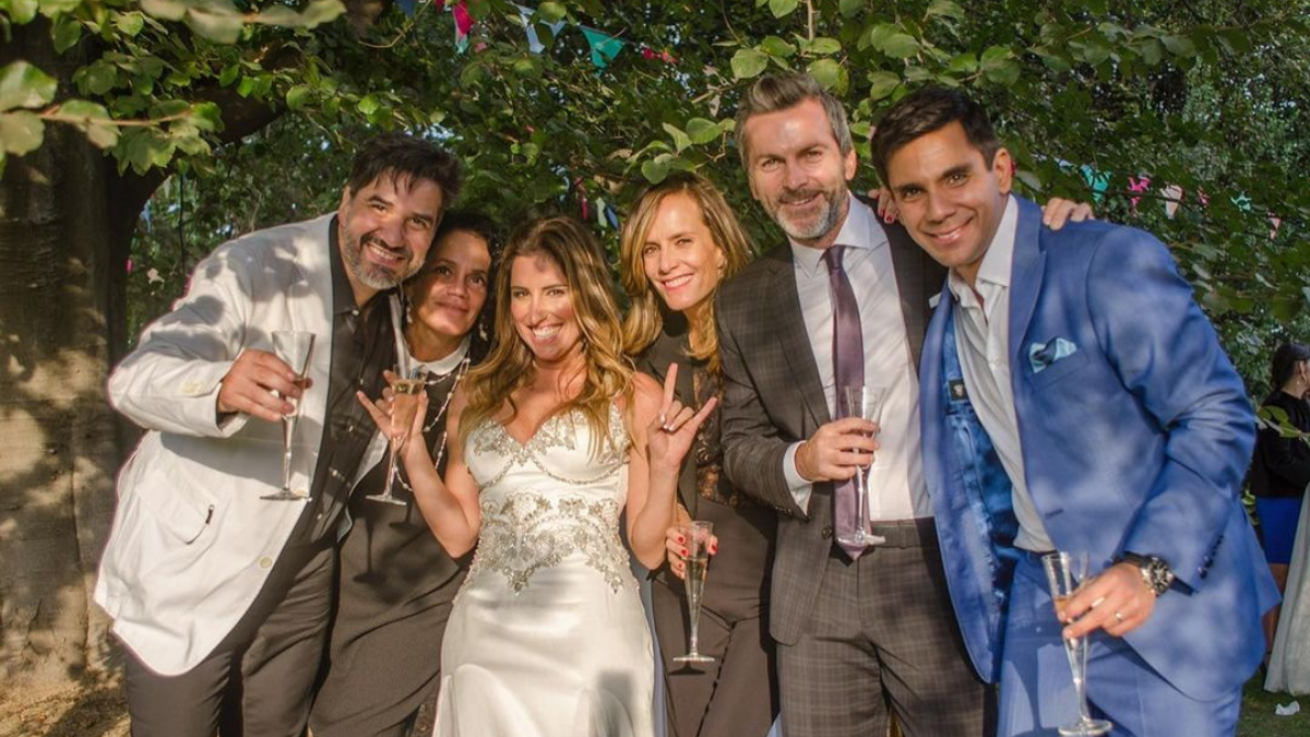 Juan Pablo Queraltó celebró sus cinco años de matrimonio con Fran Sfeir — Pudahuel