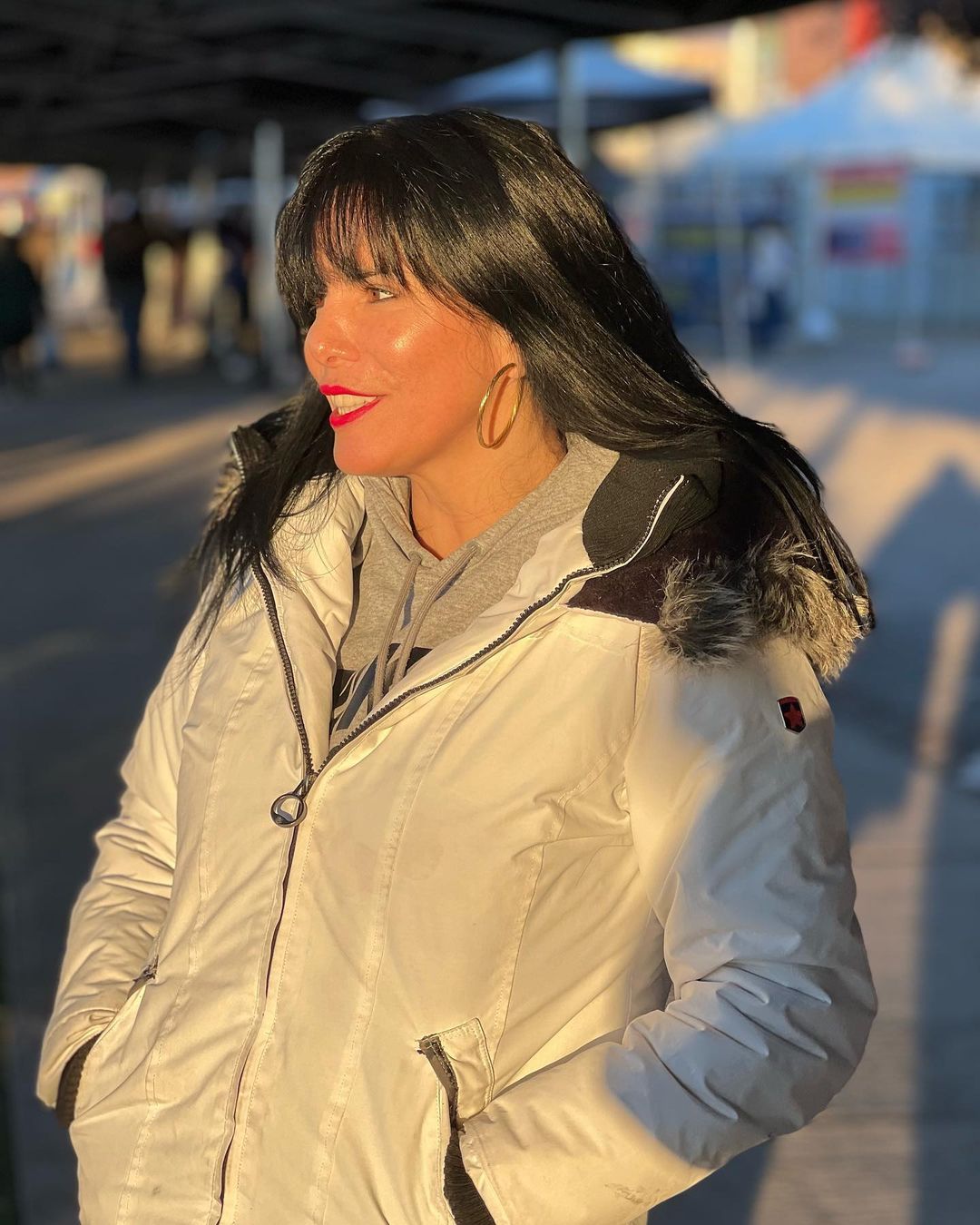 Anita Alvarado enseñó su look de invierno y sorprendió a su hija Angie ...