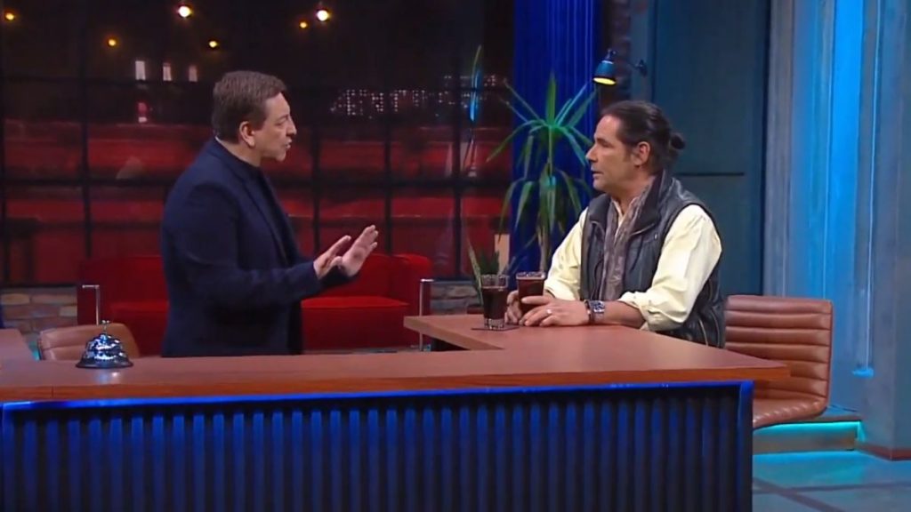 Juan Falcón reveló en Pero con Respeto que entre actores se acariciaban ...