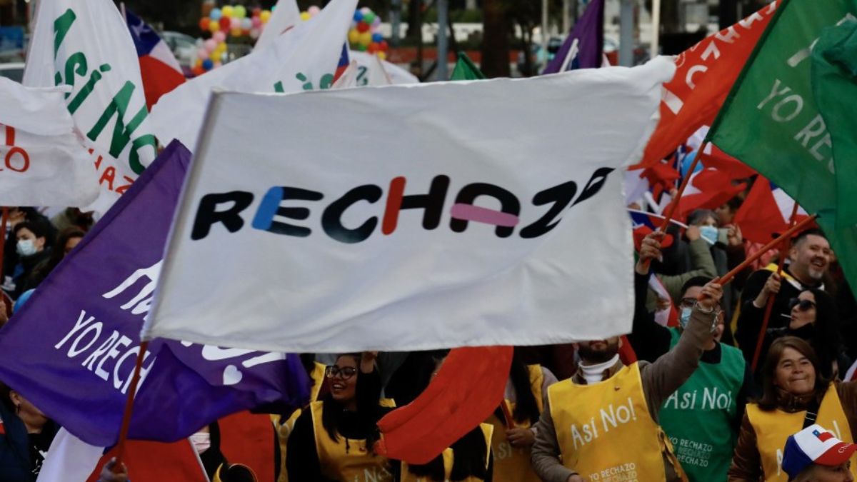 Así es la celebración del Rechazo tras histórica votación — Pudahuel