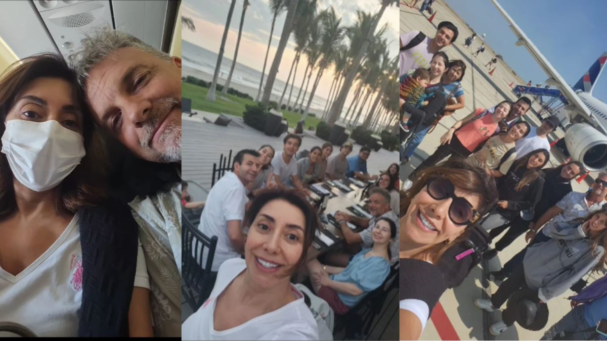 Con todos sus hijos: Carmen Gloria Arroyo y Bernardo Borgeat comenzaron increíble viaje de ...