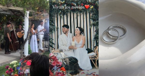 «Qué vivan los novios»: reconocida pareja de actores se casaron en ...