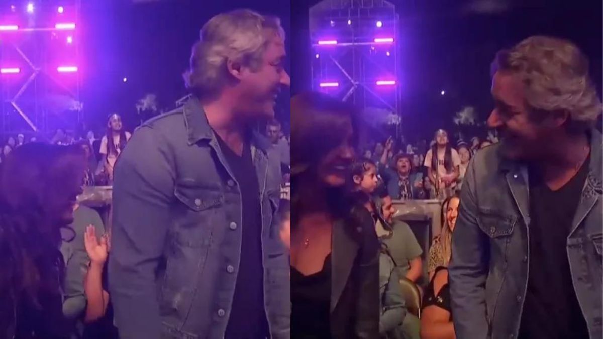 El beso!...»: Así fue el especial momento que vivieron Priscilla Vargas y José Luis Repenning ...