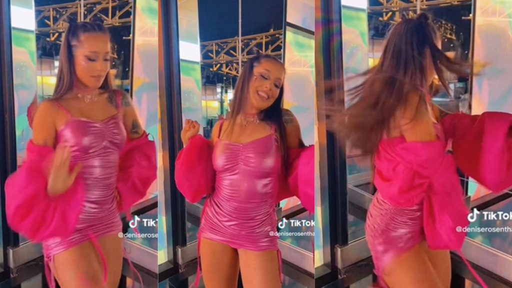Denise Rosenthal subió la temperatura en redes sociales con increíble baile y ajustado look ...