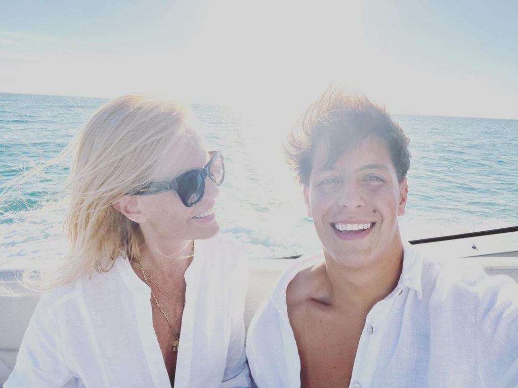 Máximo Bolocco compartió inéditas postales de sus vacaciones junto a ...