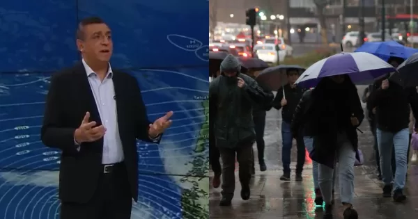 Lluvia en Santiago: Meteorológo Iván Torres impactó en TVN tras confirmar cuándo vuelven las ...