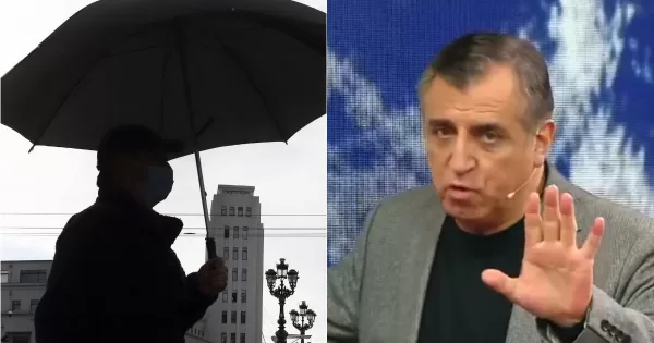 Lluvia y nieve en Santiago: Meteorólogo Iván Torres impactó en el ... Lluvia y nieve en Santiago: Meteorólogo Iván Torres impactó en el ...
