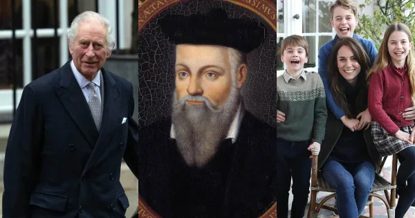 Esta es la estremecedora profecía de Nostradamus que involucraría la Familia Real Británica y se ...