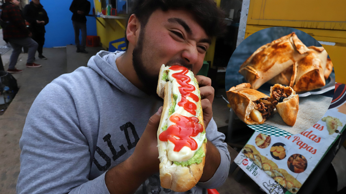 Chileno se transforma en viral con empanada de completo italiano: Esta ...